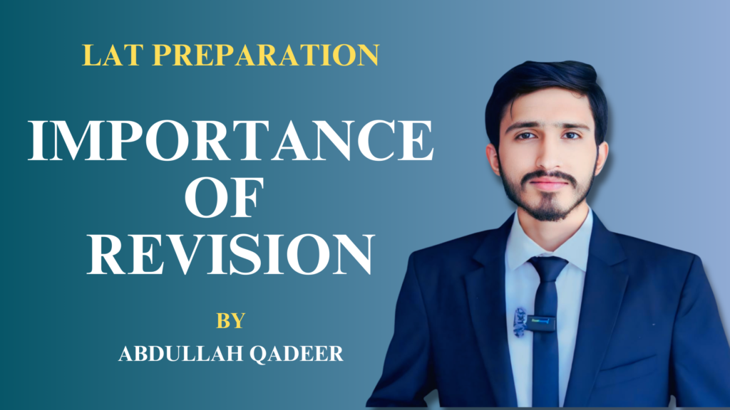 Importance of Revision of Syllabus - LAT 202